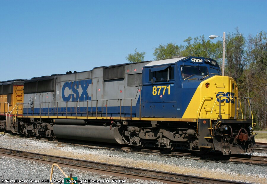 CSXT 8771 SD60M